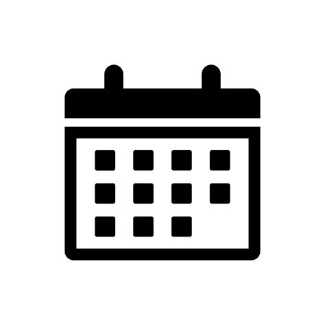 Calendar Date Icon 24211698 Vector Art At Vecteezy