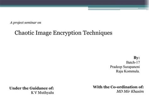 Encryption And Decryption Ppt