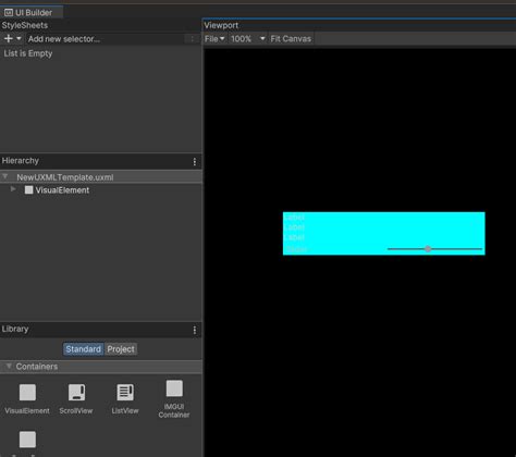 Ui Builder Renders Very Different From Game View Unity Engine Unity
