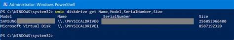 How To Use PowerShell To Get Physical Disk Information