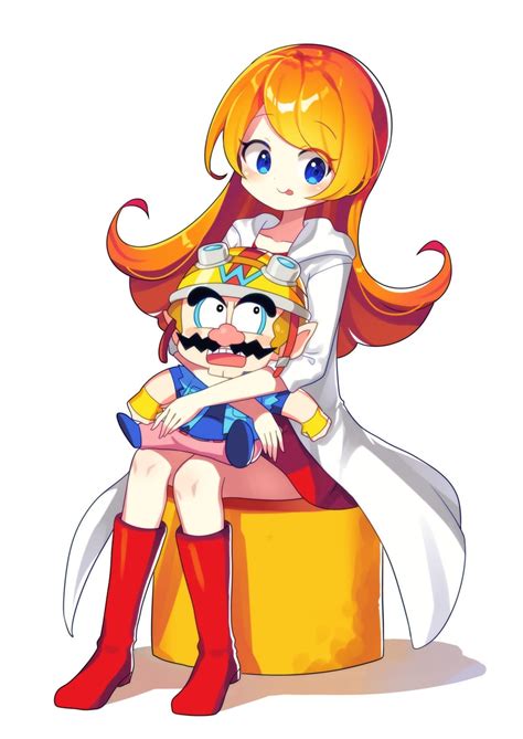 Wario And Mona Warioware Drawn By Offbeat Danbooru