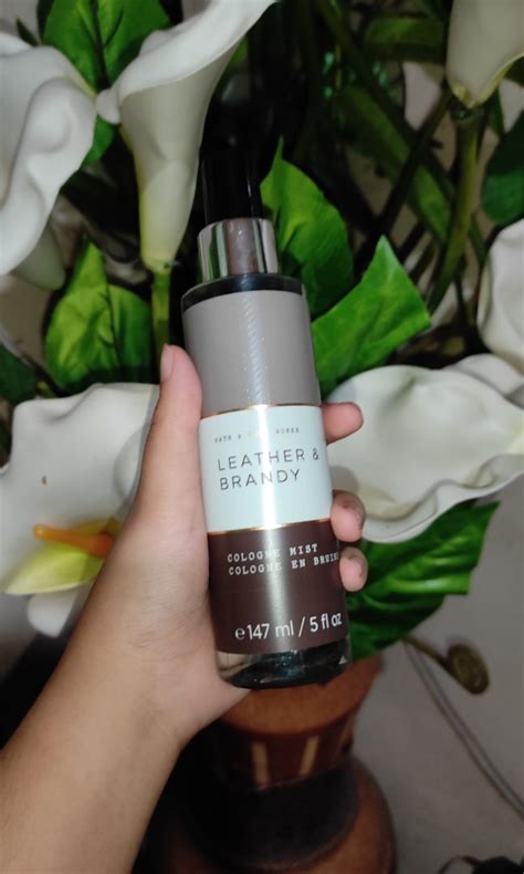 Bbw Leather And Brandy Cologne Mist For Men Beauty And Personal Care