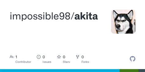 GitHub Impossible Akita