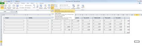 Freeze Panes Feature Experts Exchange