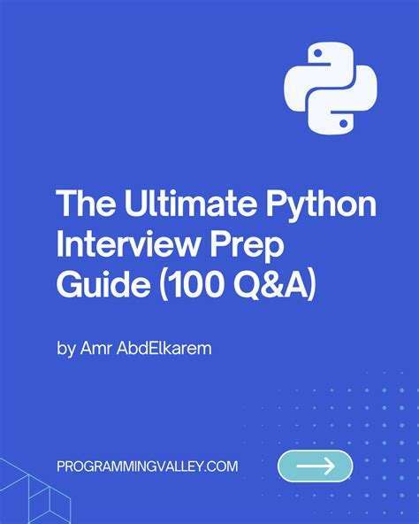 Python Interview Questions Programming Valley