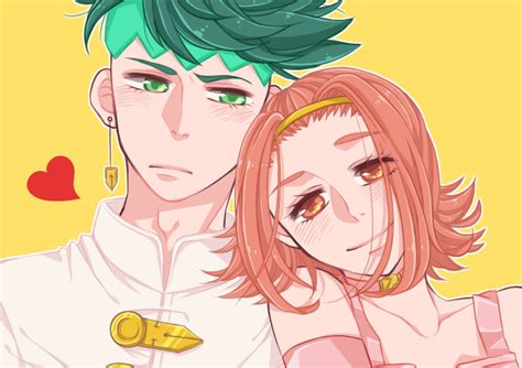 Kishibe Rohan And Sugimoto Reimi Jojo No Kimyou Na Bouken Drawn By