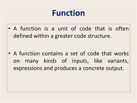Xii Computer Science Chapter 1 Function Pptx