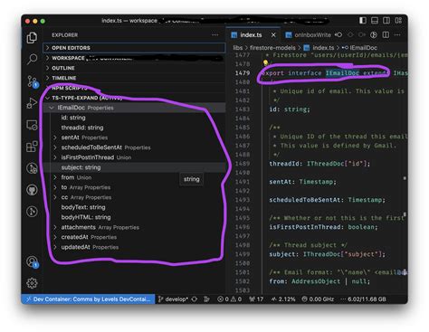 Visual Studio Code How To View Full Type Definition On Hover In VSCode TypeScript Stack