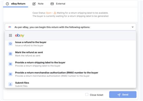 Ebay Return Cases Set Up Automated Processes Edesk Support
