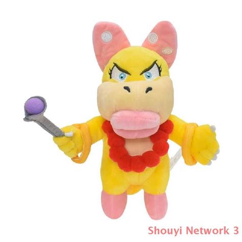 Super Mario Bros Wendy Супер Марио Брос Мягкая игрушка Венди 21 Cm