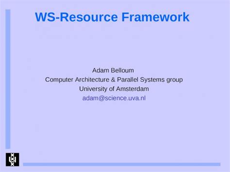 Ppt Ws Resource Framework Dokumentips