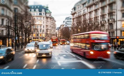 London View Stock Illustration Illustration Of Rain 279876858