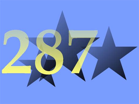 Numbers: Number 287