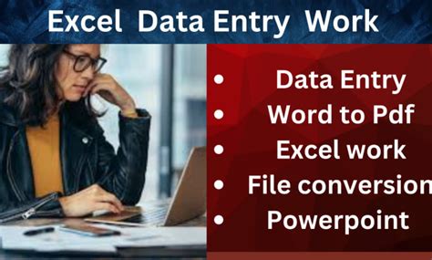 do excel data entry word to pdf by hooorainjack fiverr