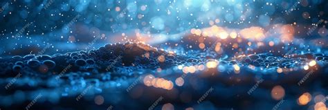 Premium Photo Dreamy Underwater Bokeh Background Generative Ai