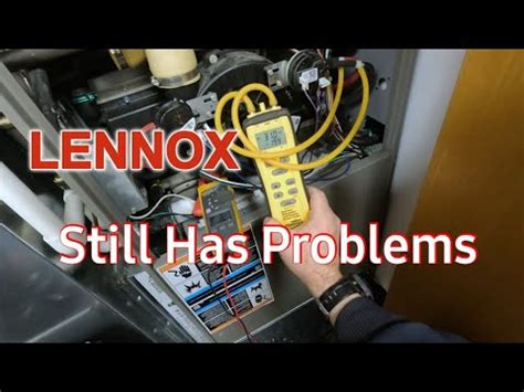 Gas Furnace Not Heating Typical Lennox Problems - YouTube