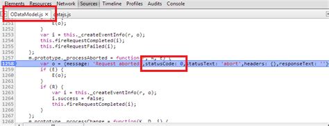Sporadic Request Aborted Erros In Odata Model Sap Community