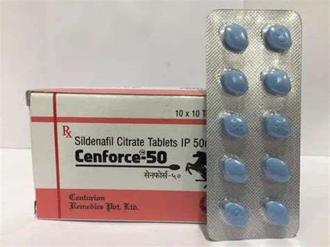 Cenforce Sildenafil Citrate 50 Mg Tablets At ₹ 50stripe Erectile