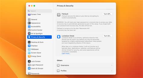 How To Use Apples Lockdown Mode In Macos Ventura