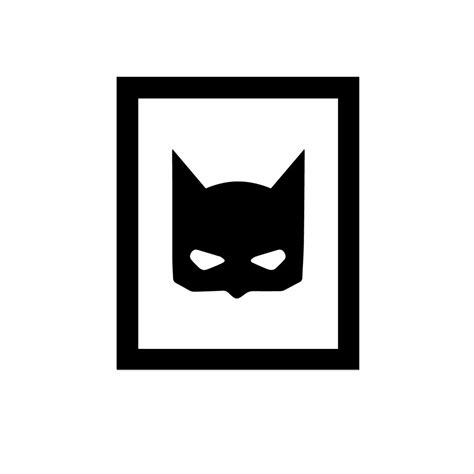 Batman Mask Silhouette At Getdrawings Free Download