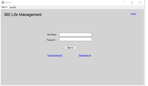 tutorial master page template layout page for c tab control project