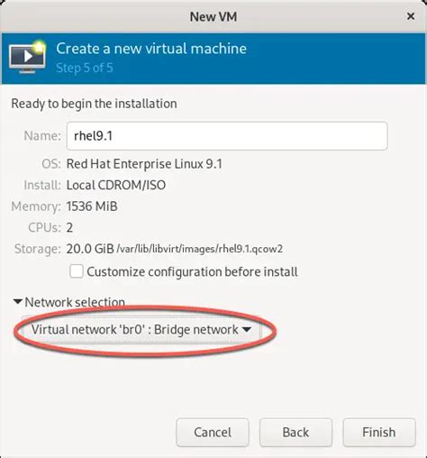 Creating A RHEL KVM Networked Bridge Interface Answertopia