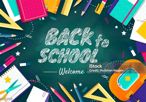 학교 항목과 요소와 학교 개념으로 돌아갑니다 벡터 배너 디자인 0명에 대한 스톡 벡터 아트 및 기타 이미지 0명 3차원 형태 개념 Istock