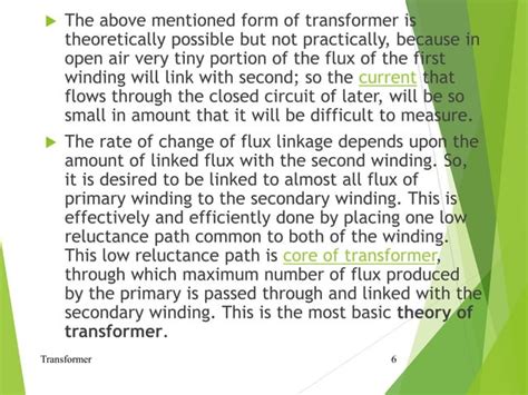 PPT Transformer Pptx Physics Science