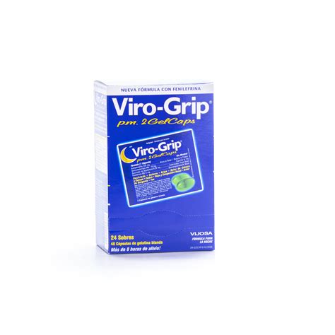 Viro Grip Pm 375 Mg 48 Capsulas Blandas 24 Sobres Al Detall Carol