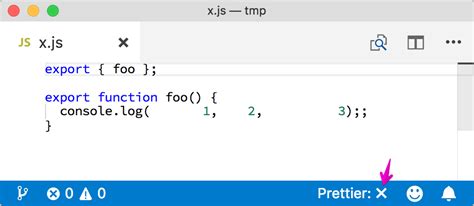 Usability Error Feedback Easy To Miss Issue Prettier Prettier Vscode GitHub
