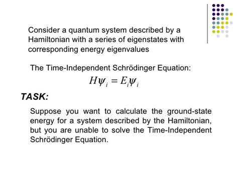 the variational method