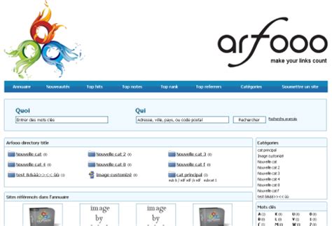 Free Directory Script Arfooo Directory Php Mysql Script