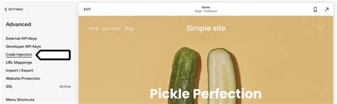 Squarespace Install A Container With A Tracking Code Piwik Pro