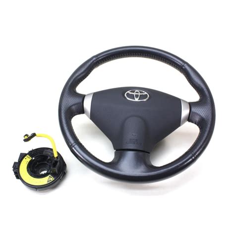 Qnc10 パッソ レーシー Racy H20年式 K3 4at 2wd 純正 レザー ステアリング ハンドル スパイラルケーブル Kgc10 タイヨーナゴヤショッピング店 通販