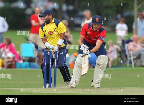 Nick Browne In Batting Action For Essex Upminster Cc Vs Essex Ccc