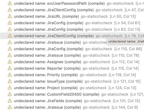 Getting Undeclared Name Warnings For Methods Defined In The Same Package But Different File