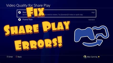 How To Fix PS Share Play Errors Connection Issues YouTube