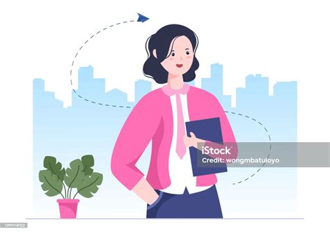 Ceo 또는 최고 경영자 만화 일러스트 사업가 플랫 스타일 디자인의 대통령 연설 및 공개 연사로 회사에서 일합니다 개념에 대한