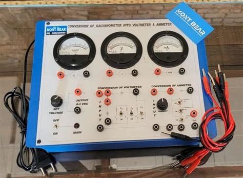 Conversion Of Galvanometer Into Ammeter And Voltmeter 10a For Laboratory At ₹ 3499 Piece In Ambala