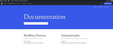 determine page alignment on large screens · issue 15 · wordpress wporg