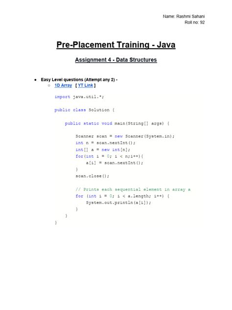 Java Data Structures Pdf Computer Engineering Software Development