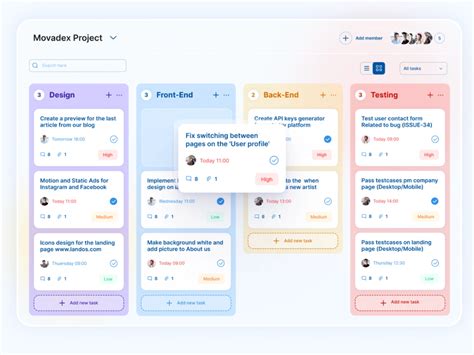 task manager — organize your life web app design app design