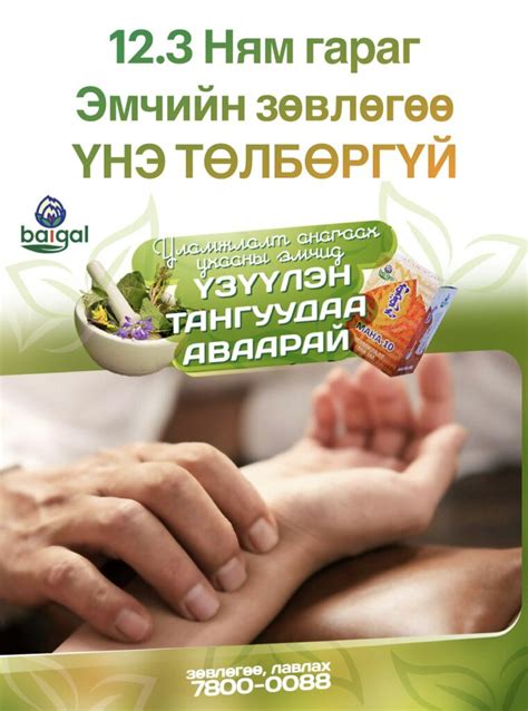 Уламжлалт анагаах ухааны эмч “үнэ төлбөргүй” зөвлөгөө өгнө ТАС МН