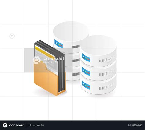 Best Database Server Folder Illustration Download In Png And Vector Format