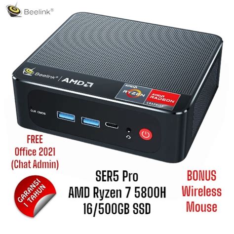 Jual Mini Pc Beelink Ser Pro Amd Ryzen H Gb Ssd K Windows Shopee Indonesia
