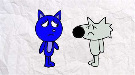 Blue Suzy Meets Wolfer By Jurrianskylark On Deviantart