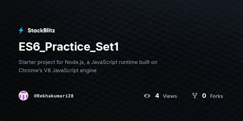Es6practiceset1 Stackblitz