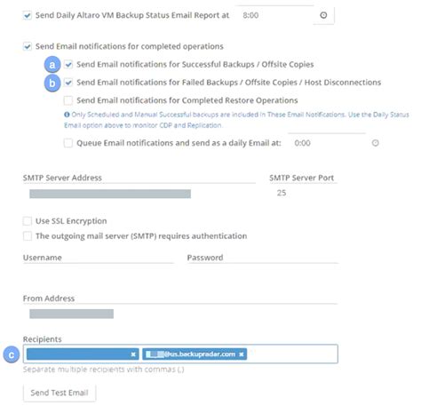 Integrating With Hornetsecurity Vm Backup Emails Backup Radar