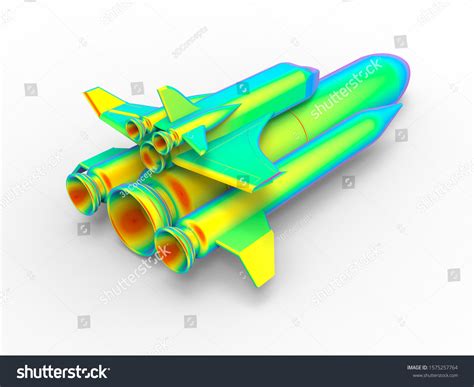 3d Rendering Finite Element Analysis On Stock Illustration 1575257764 Shutterstock