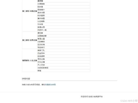 基于java的在线小说阅读平台源码 小说平台源码 csdn博客